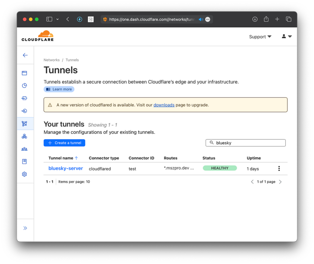 Self-host federated Bluesky instance (PDS) with CloudFlare Tunnel » MszPro・株式会社Smartソフト