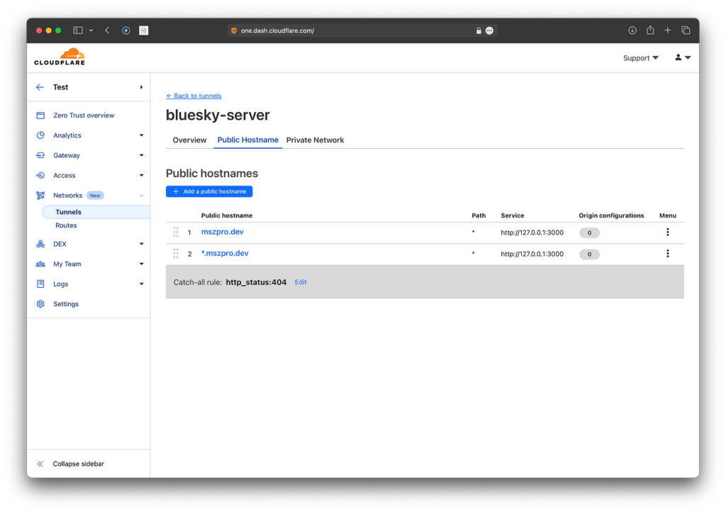 Self-host federated Bluesky instance (PDS) with CloudFlare Tunnel » MszPro・株式会社Smartソフト